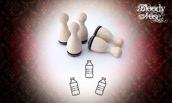 Mini Stamp Water Bottle | Etsy