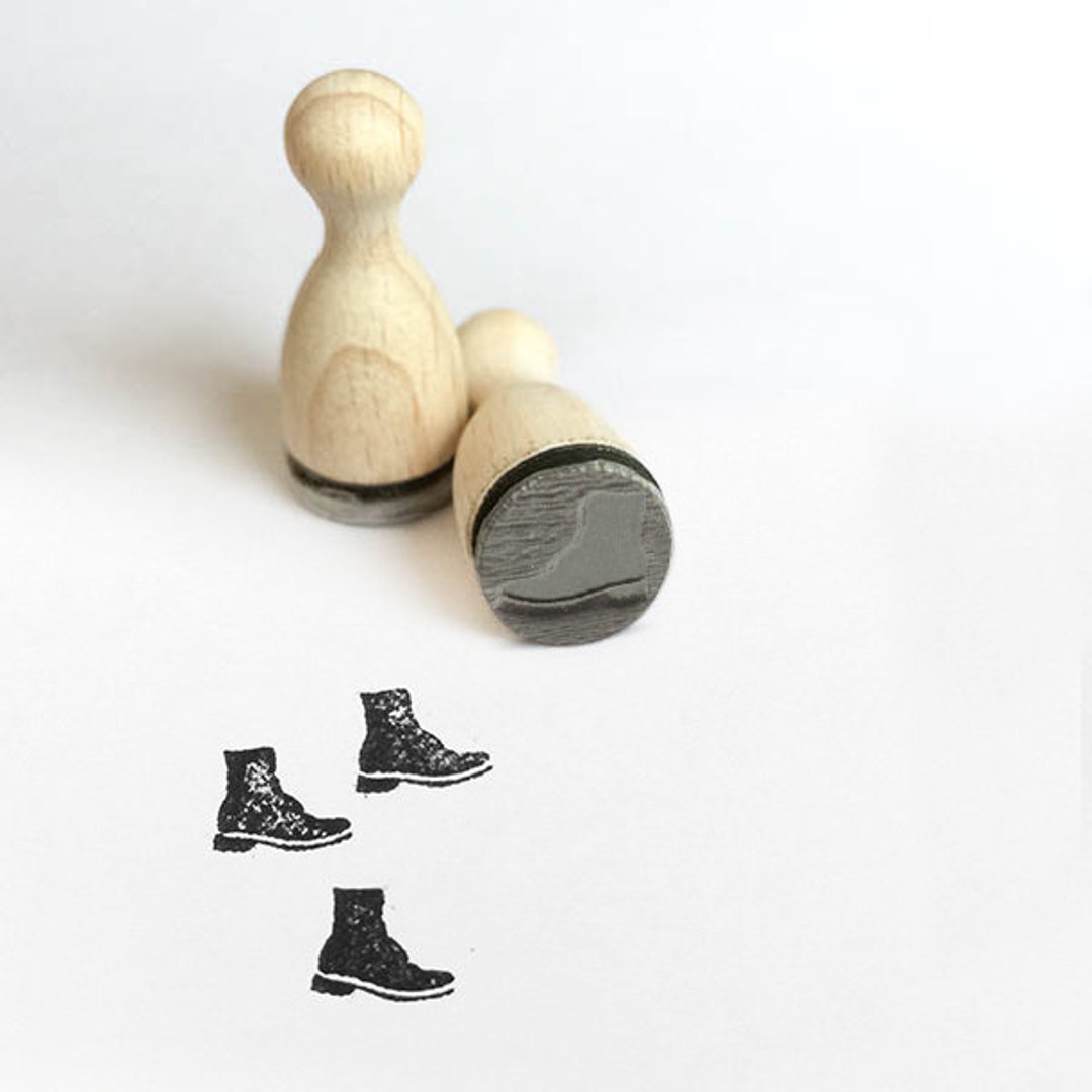 Boots Docs Sneaker Mini Stamp - Etsy