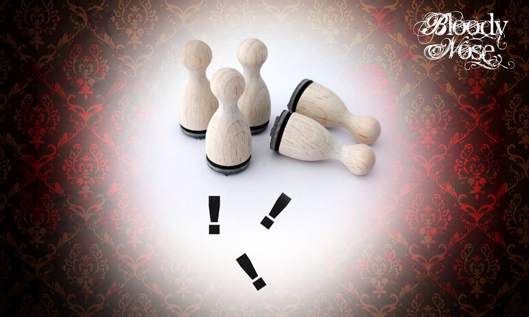 Mini Stamp Exclamation Mark - Etsy