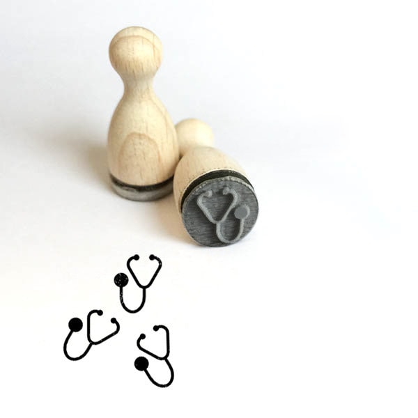 Mini Rubber Stamp - Etsy