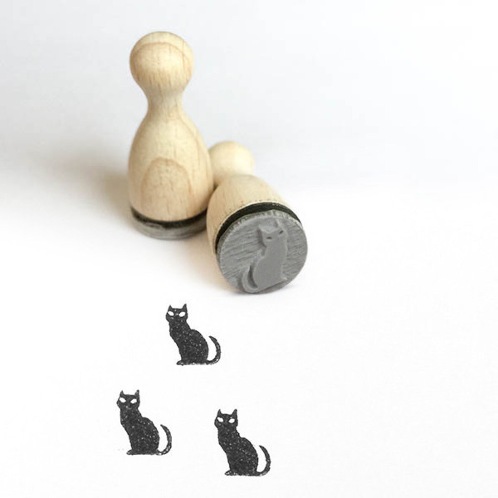 Lil Cat Mini Stamp | Etsy