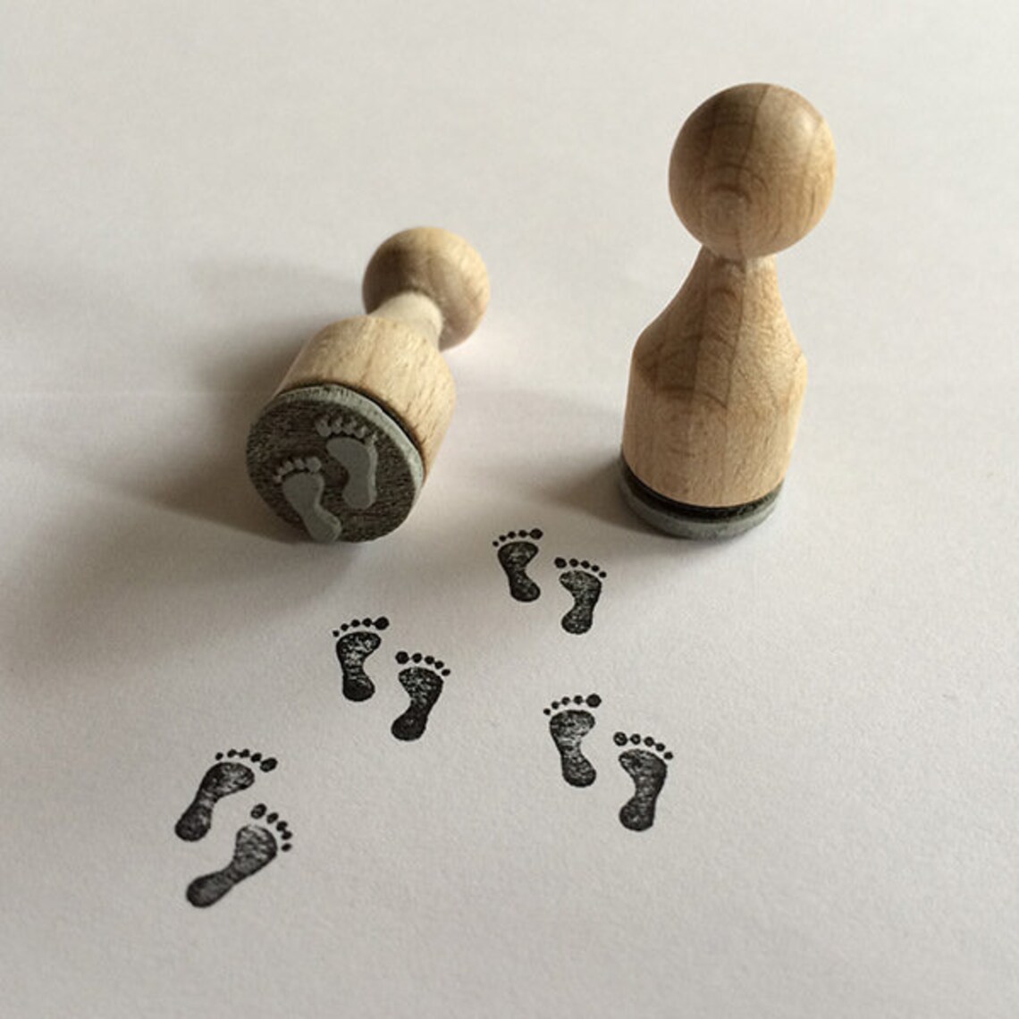 Fußspuren MiniStempel Stempel - Etsy