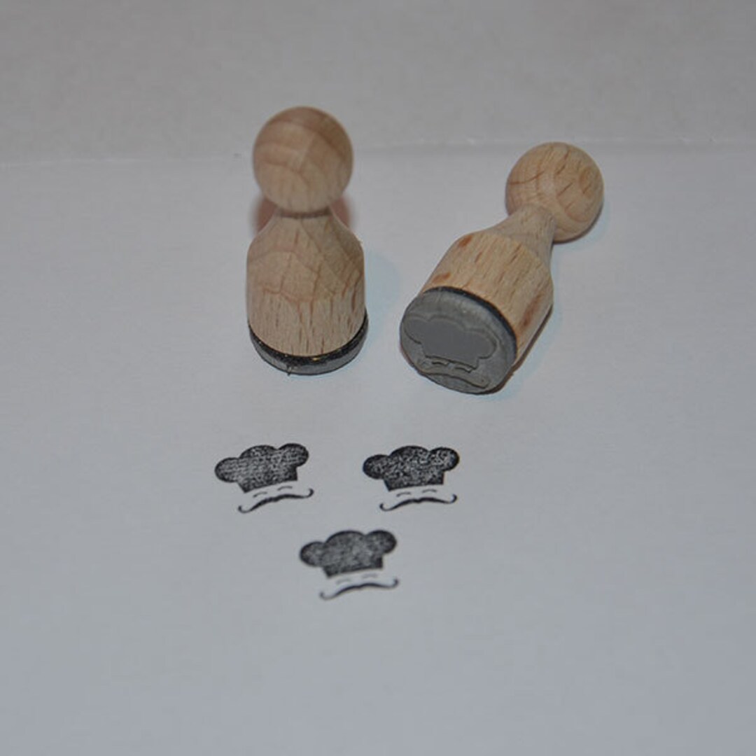 Chef 2 Mini Stamp - Etsy