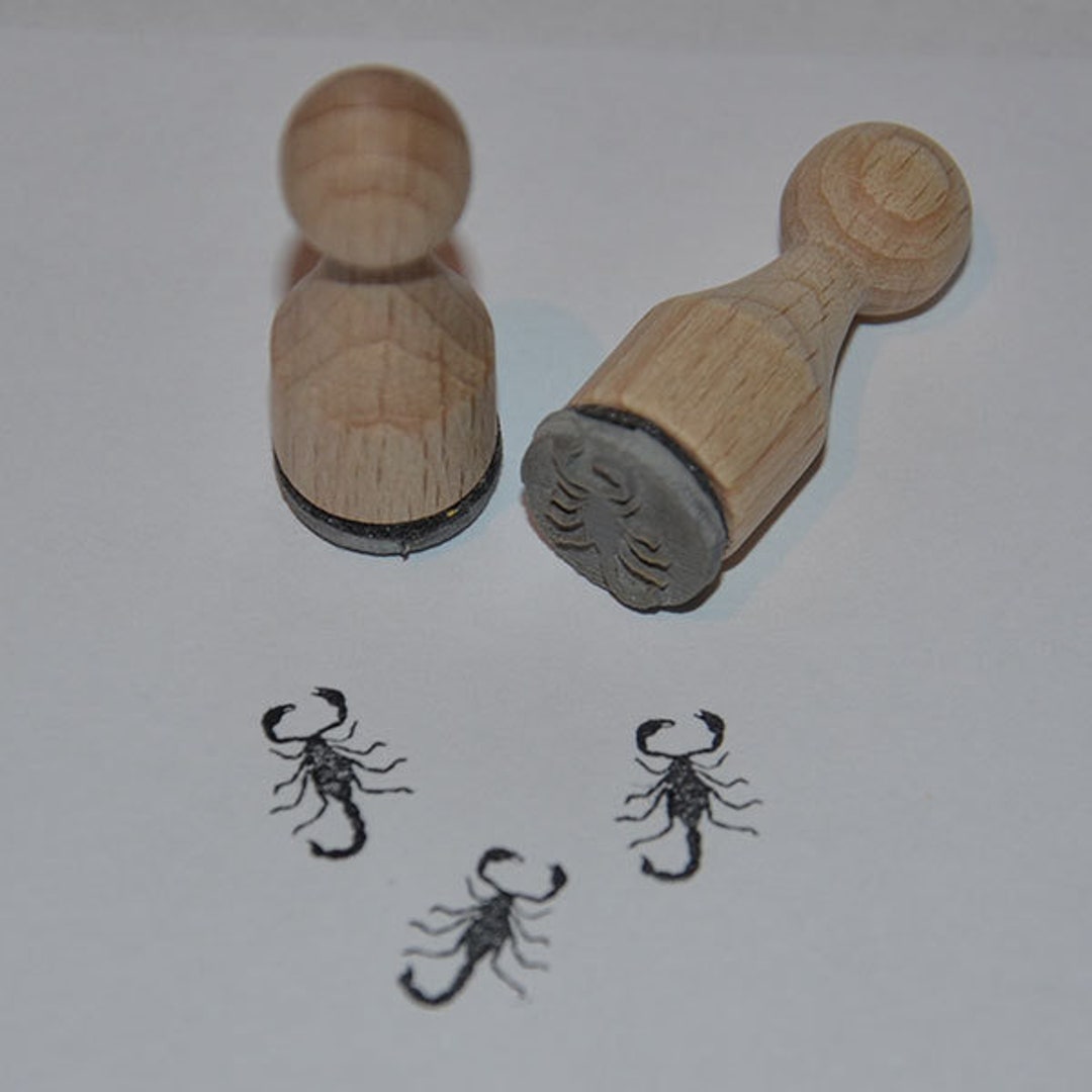 Mini Stamp Scorpion - Etsy