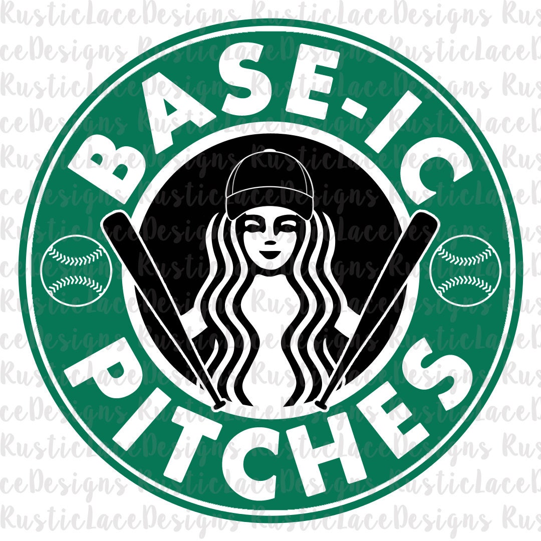 INSTANT Download Printable Base-ic Pitches Base/softball Team Logo - Etsy