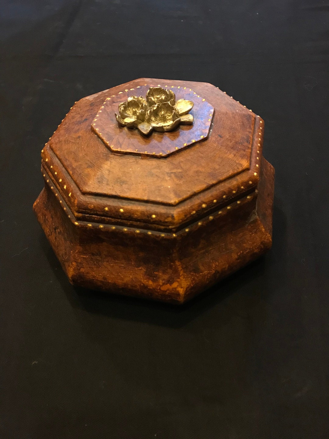Vintage Wood Souvenir Box, Wedding Box, Jewelry Box, Home Decorations ...