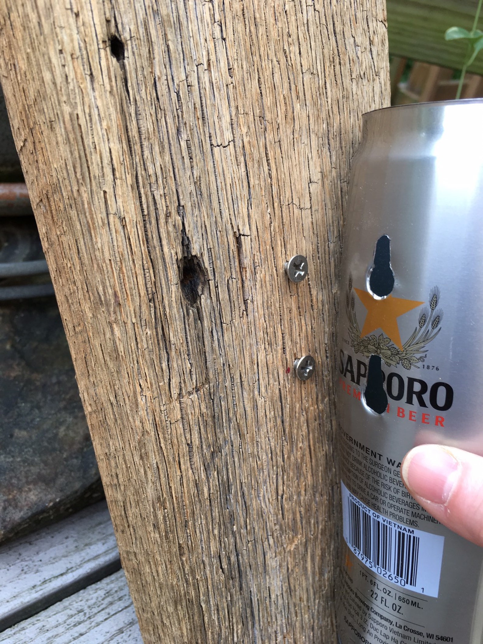 Gun Themed Beer Bottle Opener Sapporo Cap Catcher Rustic - Etsy