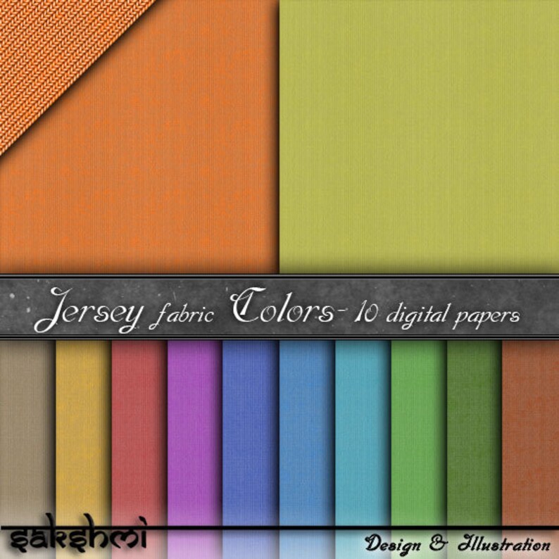 Digital Paper Jersey Fabric Knitting Colors 300 Dpi - Etsy