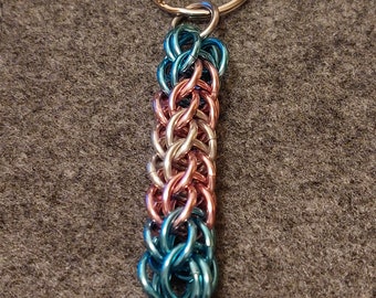 Keychain Chainmail - Etsy