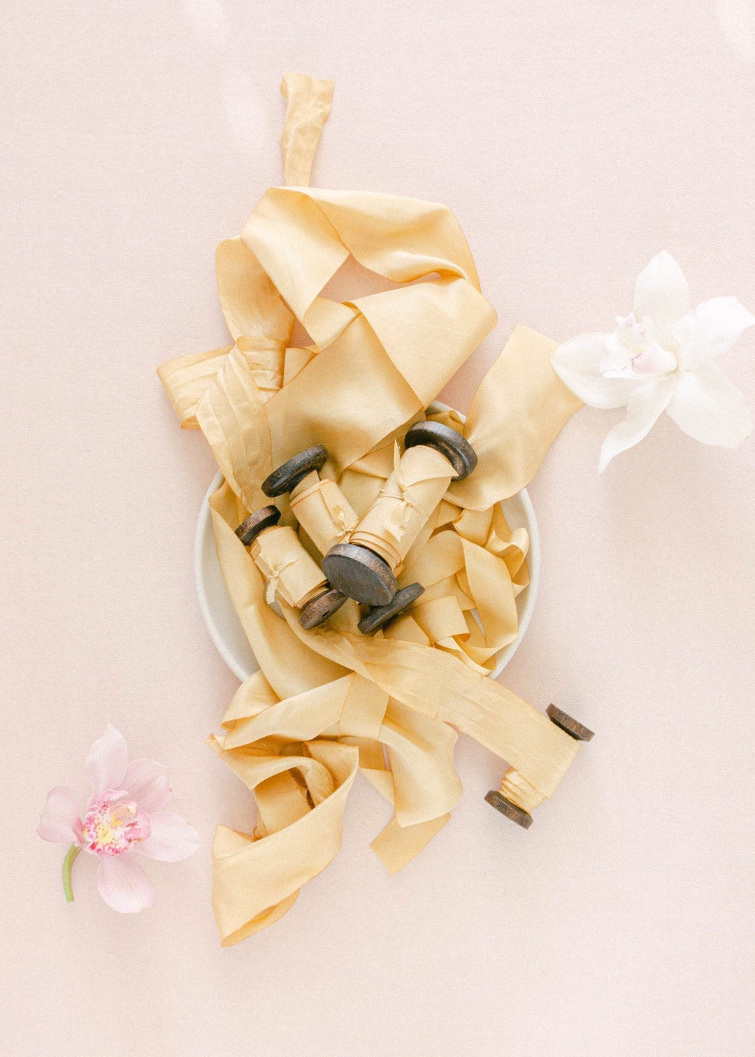 Antique Gold Ribbon Gold Silk Wedding Ribbon Silk Ribbon for ...