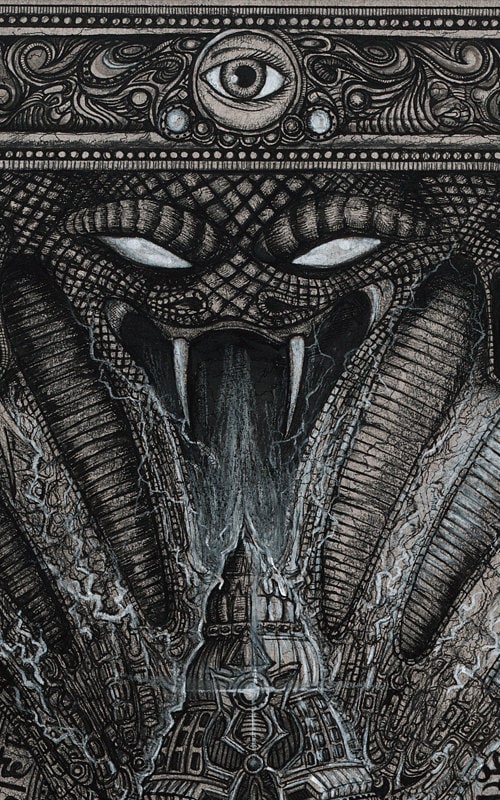 GICLEE PRINT Original Patanjali Drawing - Etsy