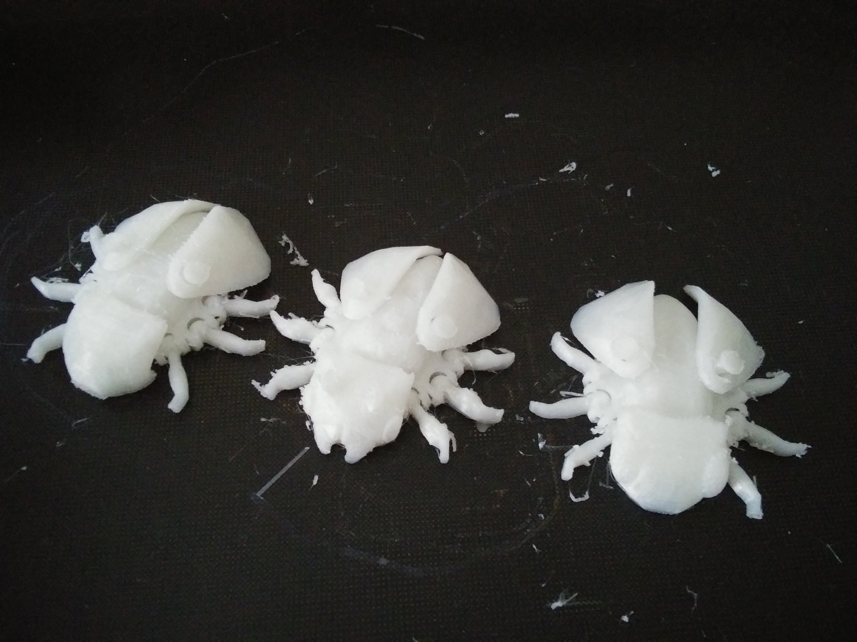 Print-in-place Articulated Insects Series #1 Pack FDM 3D Printer ...