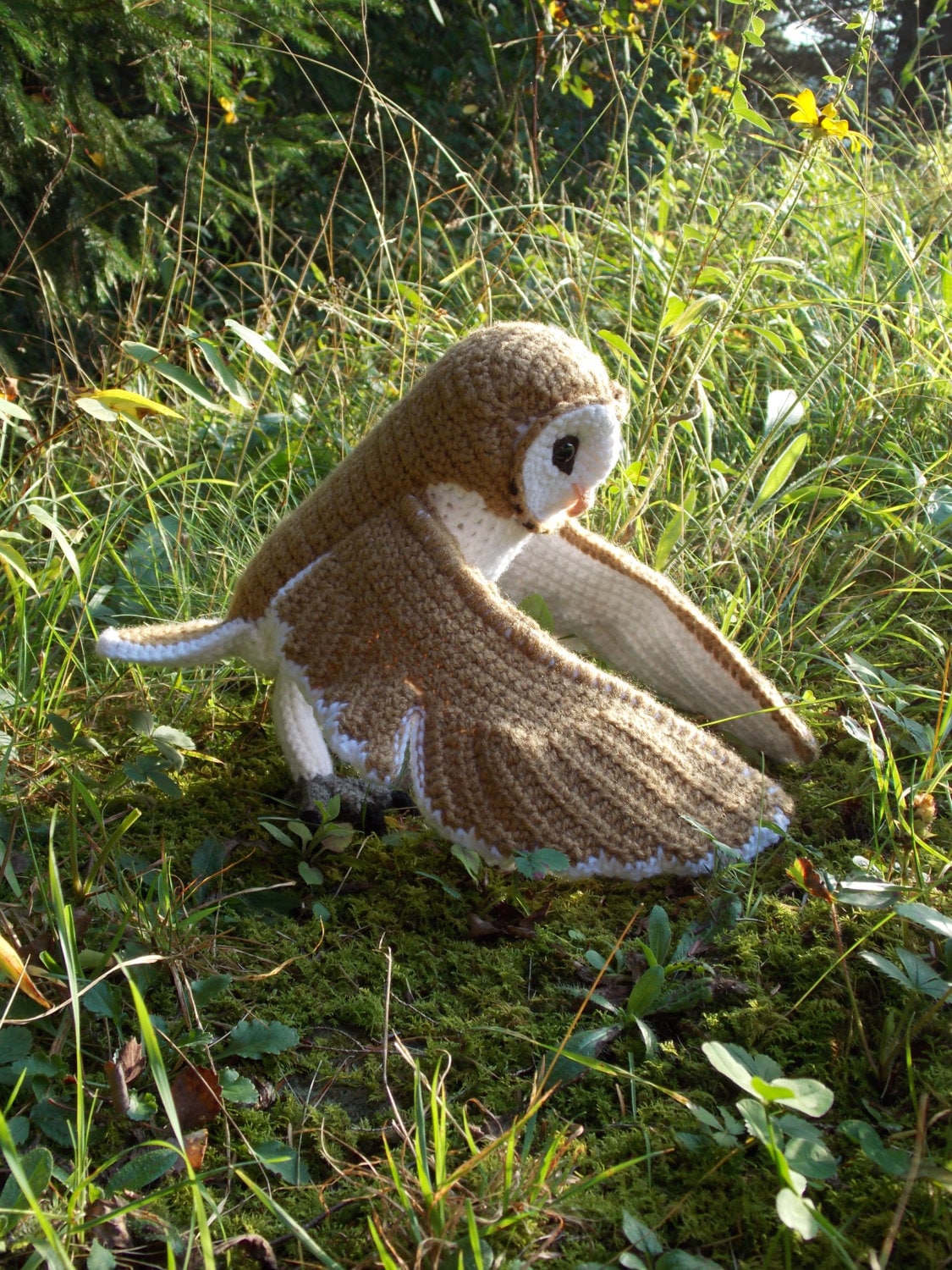 Crochet Barn Owl Pattern (PDF) - Etsy UK