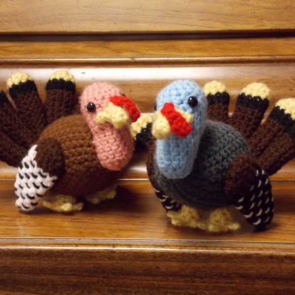Crochet Turkey Pattern - Etsy