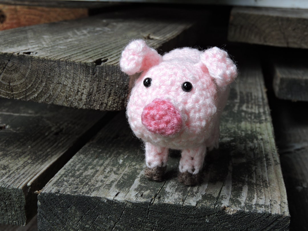Crochet Little Pig Pattern (PDF) - Etsy