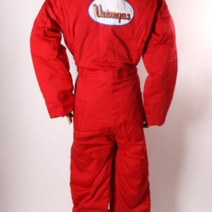 1970s Red Insulated One Piece Womens Uniongas Embroidered Name Patch ...