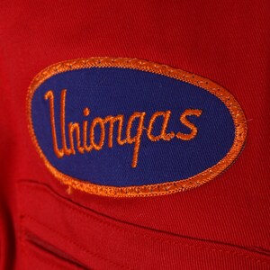 1970s Red Insulated One Piece Womens Uniongas Embroidered Name Patch ...