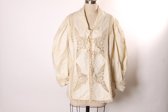 Antique 1800s 1900s Victorian Edwardian Long Sleeve I… - Gem