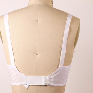1970s Does 1950s White Floral Embroidery Open Bust Pin up Style Bra by ...