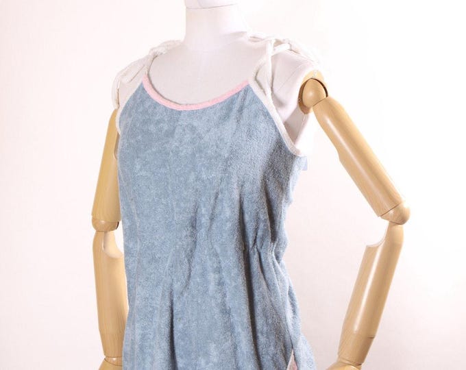 Vintage 70s/80s Bright Yellow Terry Romper / Vintage 80s Yellow ...