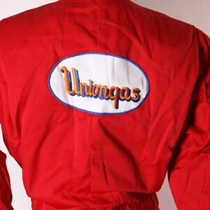 1970s Red Insulated One Piece Womens Uniongas Embroidered Name Patch ...