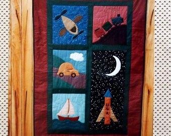 Transportation Quilt Pattern - Etsy