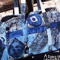Jen Giddens Pocket Tote Sewing Pattern - Uncut - Etsy