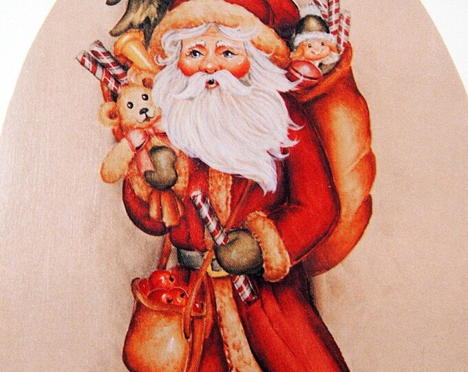 Santa & Me by Jean Zawicki Vintage Tole and Decorative Painting Pattern ...