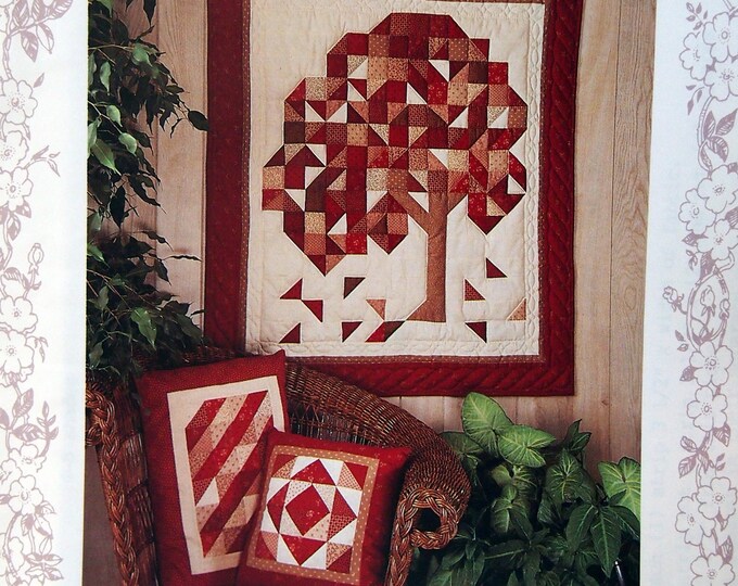 Autumn Day by Four Corners Wall Quilt Pattern Packet Undated - Etsy