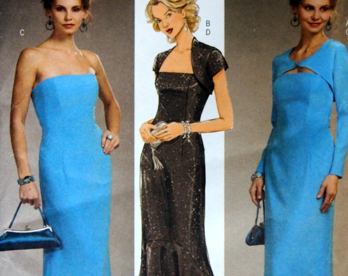 Misses'/misses' Petite Shrug and Dress Size 14, 16, 18, 20 Butterick ...