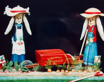 Funny Bunnies paper Pattern Packet by Shelly Comiskey/sharon - Etsy