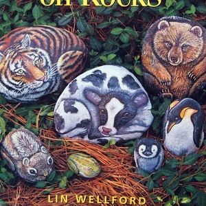Painting More Animals on Rocks by Lin Wellford Vintage Paperback ...