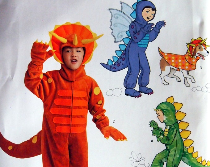 Child's Costumes and Dog Costumes Sizes 3, 4, 5, 6, 7, 8 Simplicity ...
