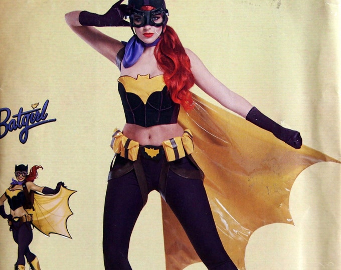 Batgirl DC Comics Bombshells Misses' Costume Size 6 to 14 Simplicity ...