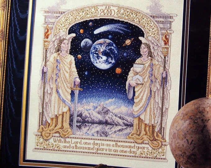 Millennium by Teresa Wentzler Vintage Cross Stitch Pattern Leaflet 1999 ...