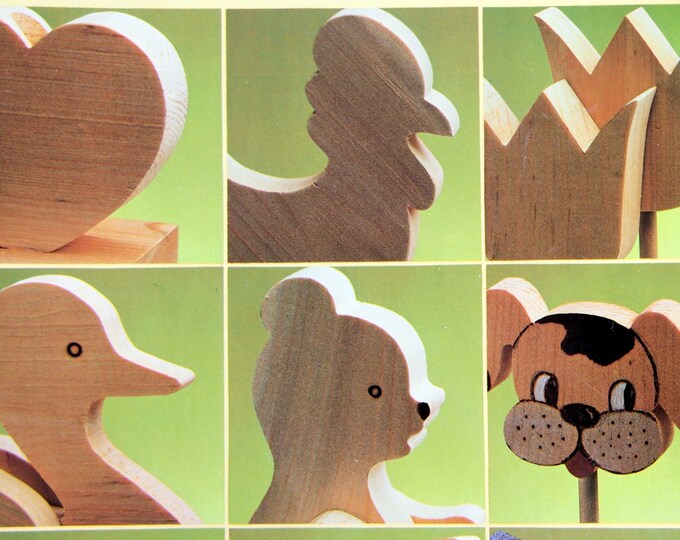 Scroll Saw Pattern Book by Patrick and Patricia Spielman Vintage ...