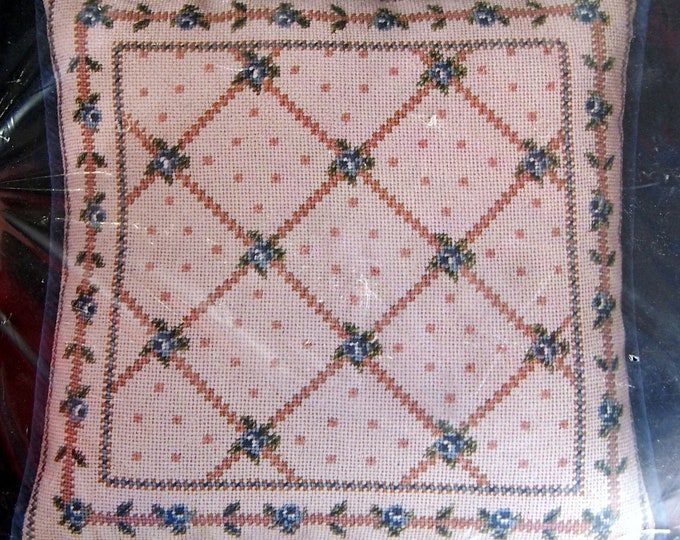 Violets by Louis Nichole and Bucilla Needlepoint Kit Undated - Etsy