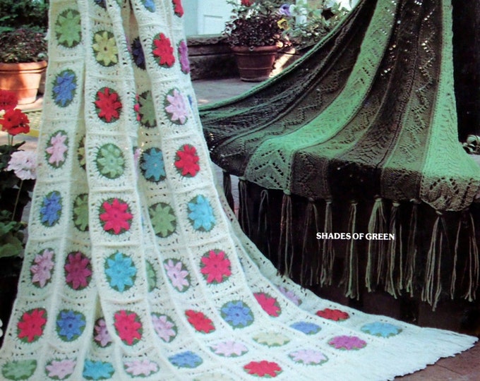 The Ultimate Ripple Afghan Book 25 Designs Vintage Paperback Knitting ...