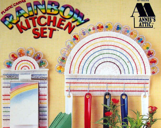 Rainbow Kitchen Set by Debbie Rich-allen and Annie's Attic Vintage ...
