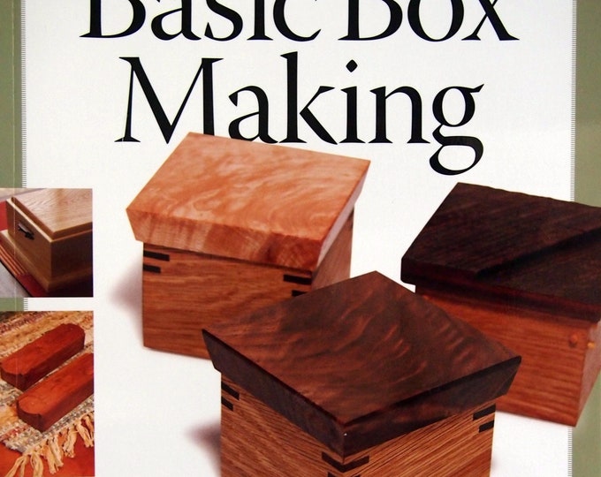 Basic Box Making by Doug Stowe Paperback Woodworking Pattern Book 2007 - Etsy Canada