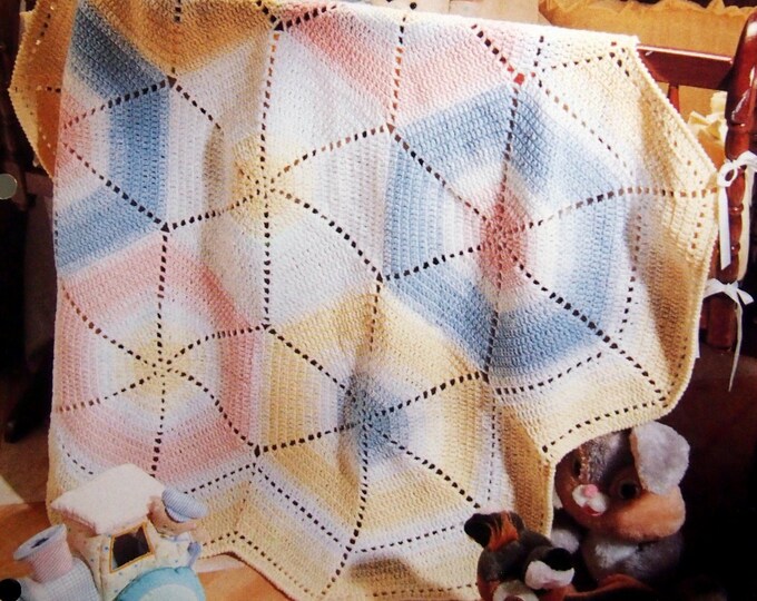Pastel Pinwheels - Baby Love Afghan Collector's Series by Shari L ...