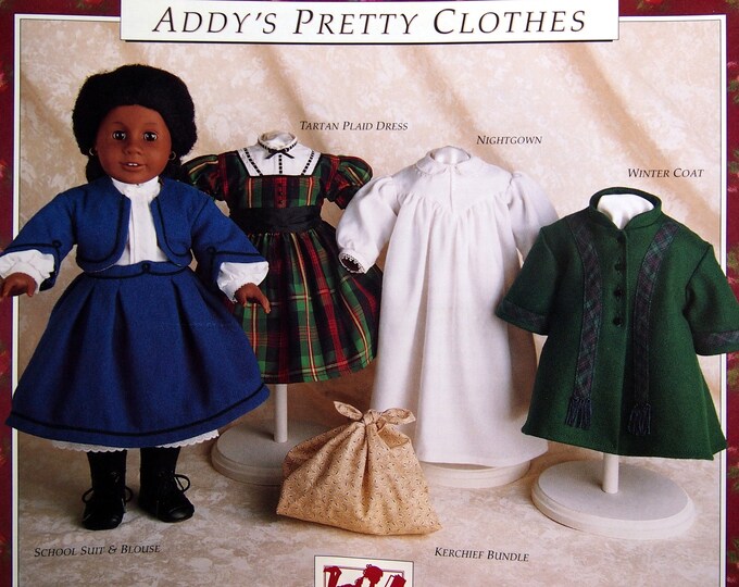 Addy's Pretty Clothes - Doll Dress Patterns by the American Girls ...