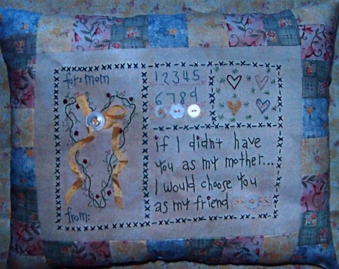 For Mom by Sandra Workman and Pine Mountain Designs Pillow and Hand ...