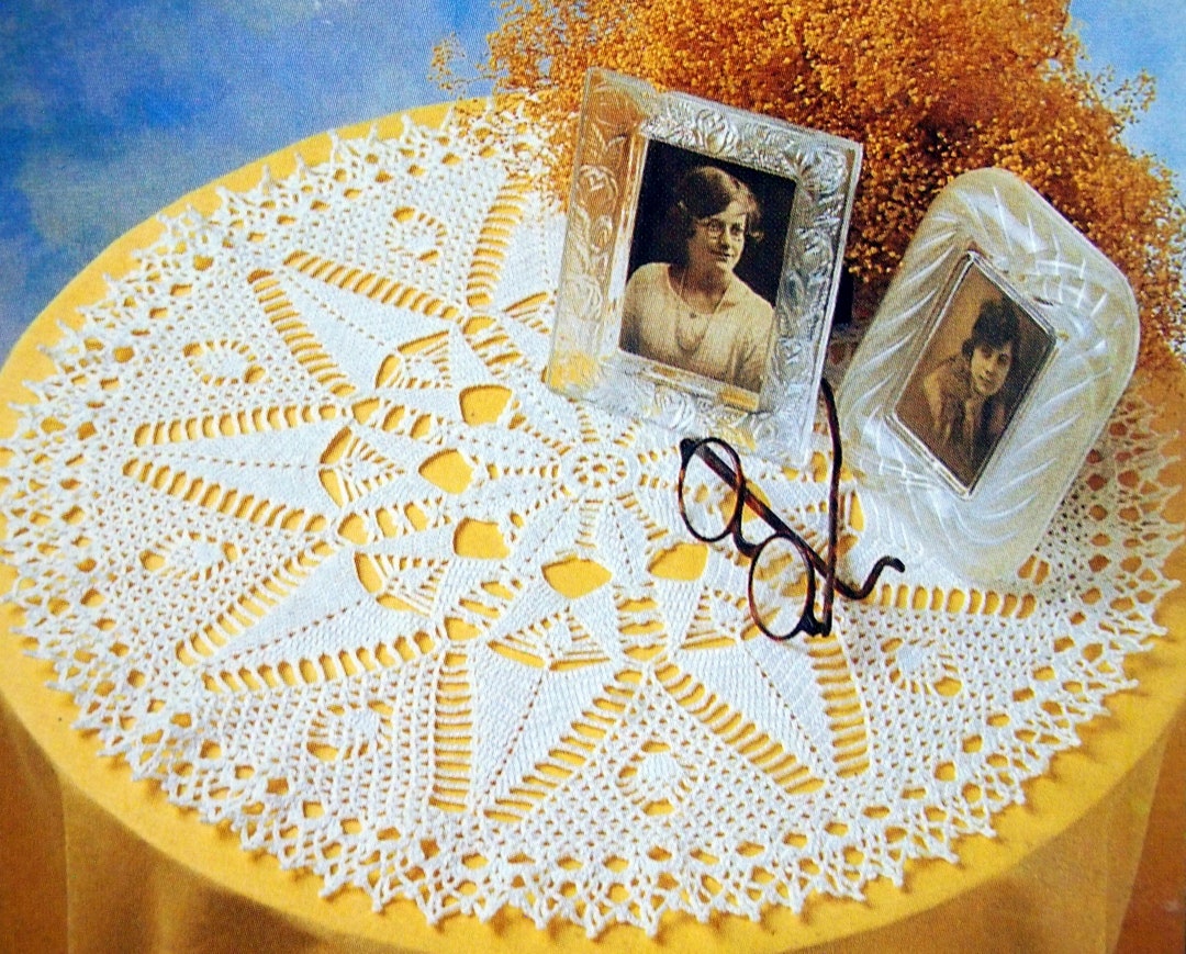 Doily Collection by Annie's Attic Vintage Thread Crochet Pattern ...