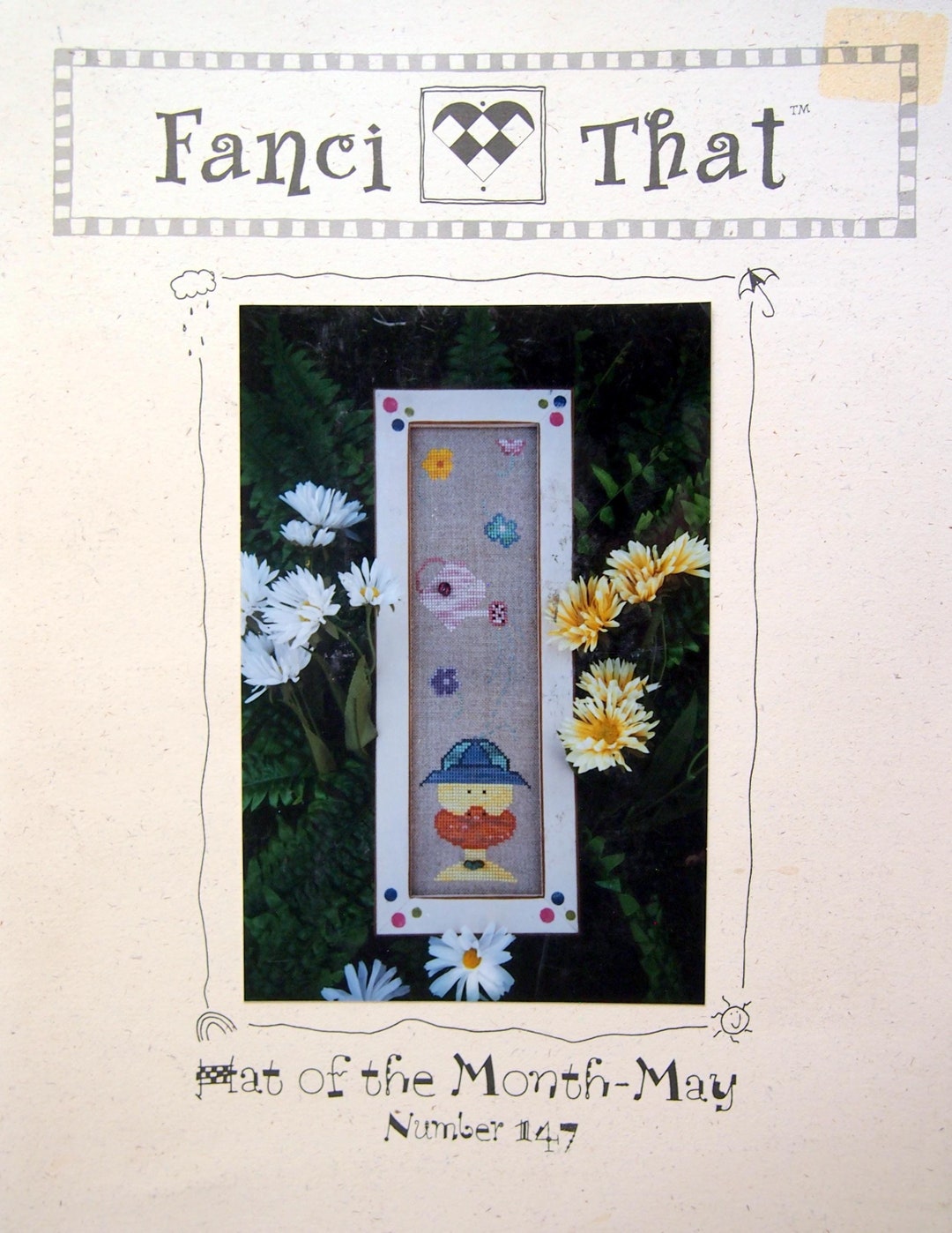 Hat of the Month - May - Number 147 by Fanci That Vintage Counted Cross ...