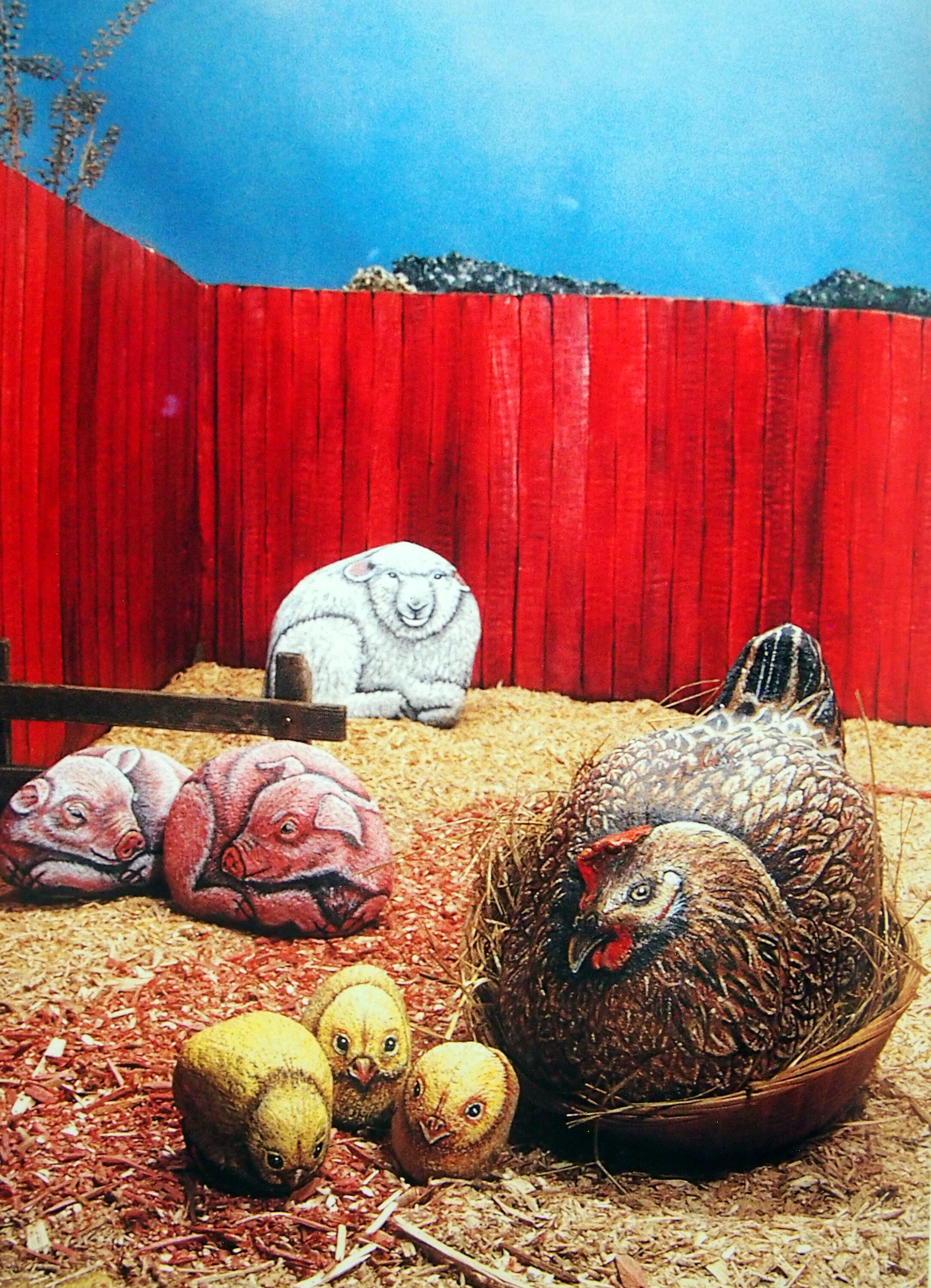 Painting Zoo Animals on Rocks by Lin Wellford Paperback Decorative ...