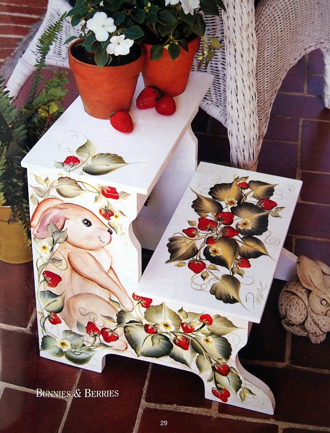 Garden Animals - One Stroke by Donna Dewberry Vintage Tole and ...