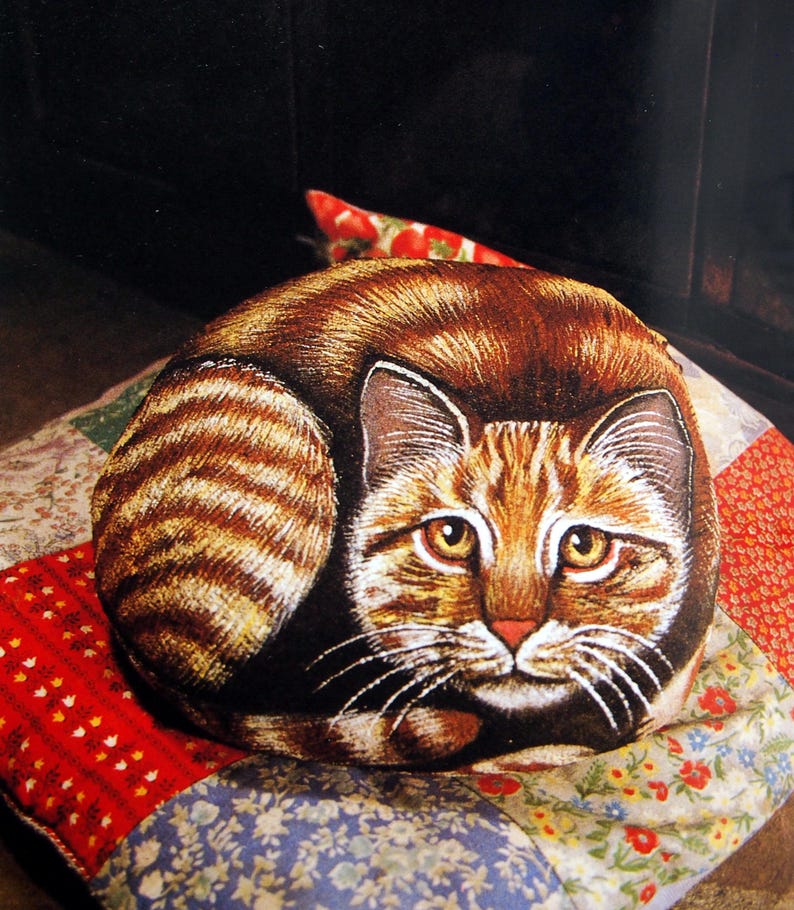 The Art of Painting Animals on Rocks by Lin Wellford Vintage Paperback ...
