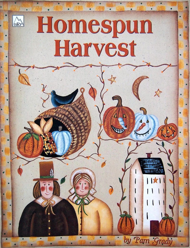 Homespun Harvest by Pam Grady Vintage Tole and Decorative Painting ...