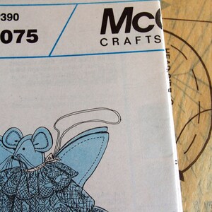 Angel Animals Mccall's Crafts 6075 Vintage Uncut Sewing Pattern 1992 - Etsy